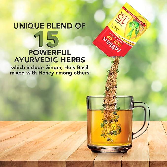 Buy Dabur Honitus Hot Sip - 4g x 30 Sachets - Relief From Cough and ...