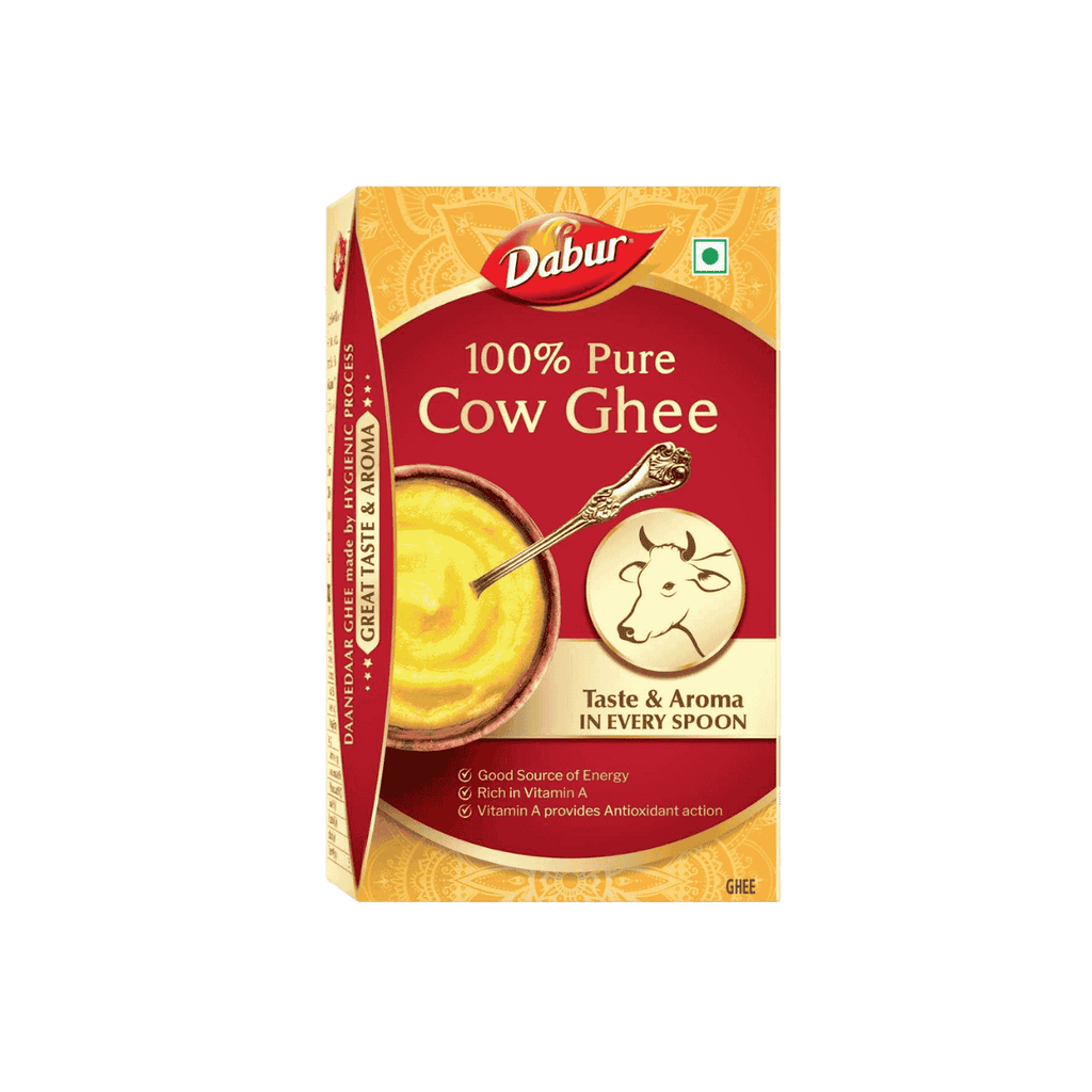 Dabur 100% Pure Daanedaar Cow Ghee With Rich Aroma | Naturally Improves ...