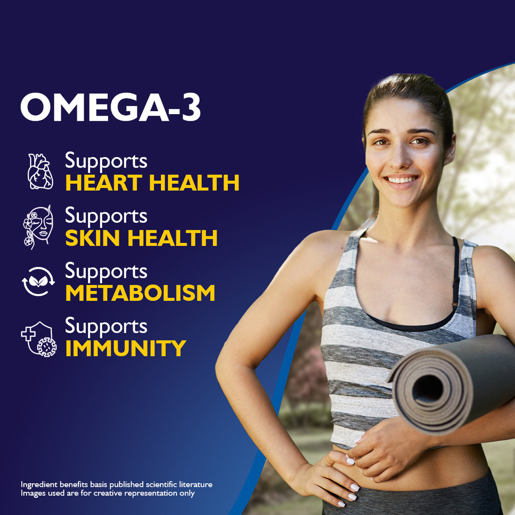 Buy Best Siens By Dabur Omega-3 Fish Oil Capsules Online at Best Price ...